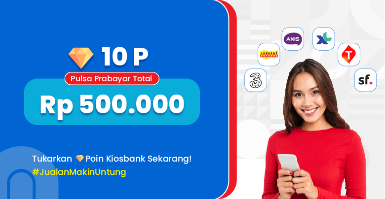 SPP Special Promo Poin - 1 HP Eksklusif, Saldo eMoney Hingga Pulsa